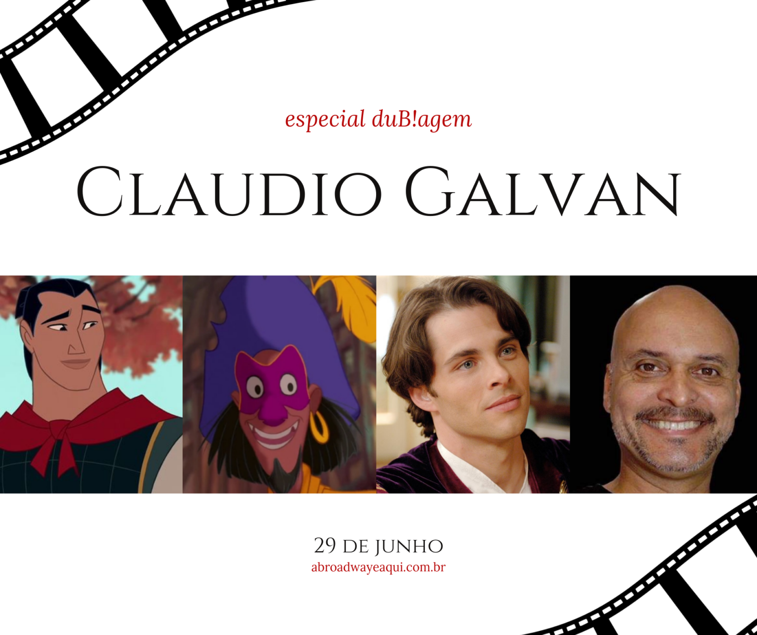 Especial DuB!agem: Claudio Galvan - A Broadway é Aqui!